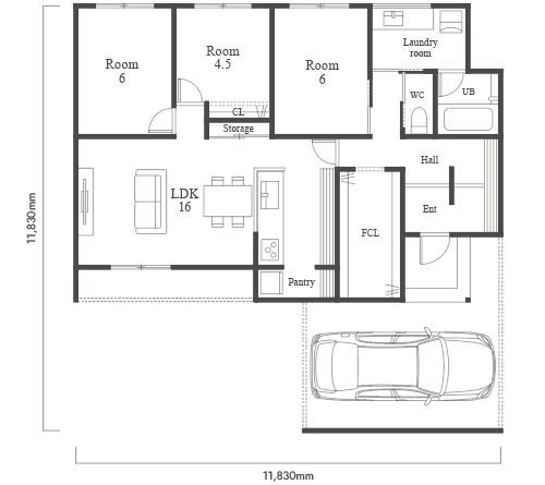 平屋 HIRAYA - R.STYLE一級建築士事務所（アールドットスタイル）